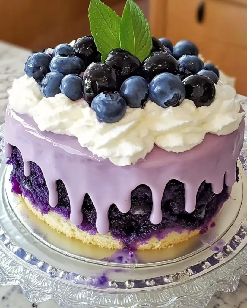 Blueberry Bottom Cake