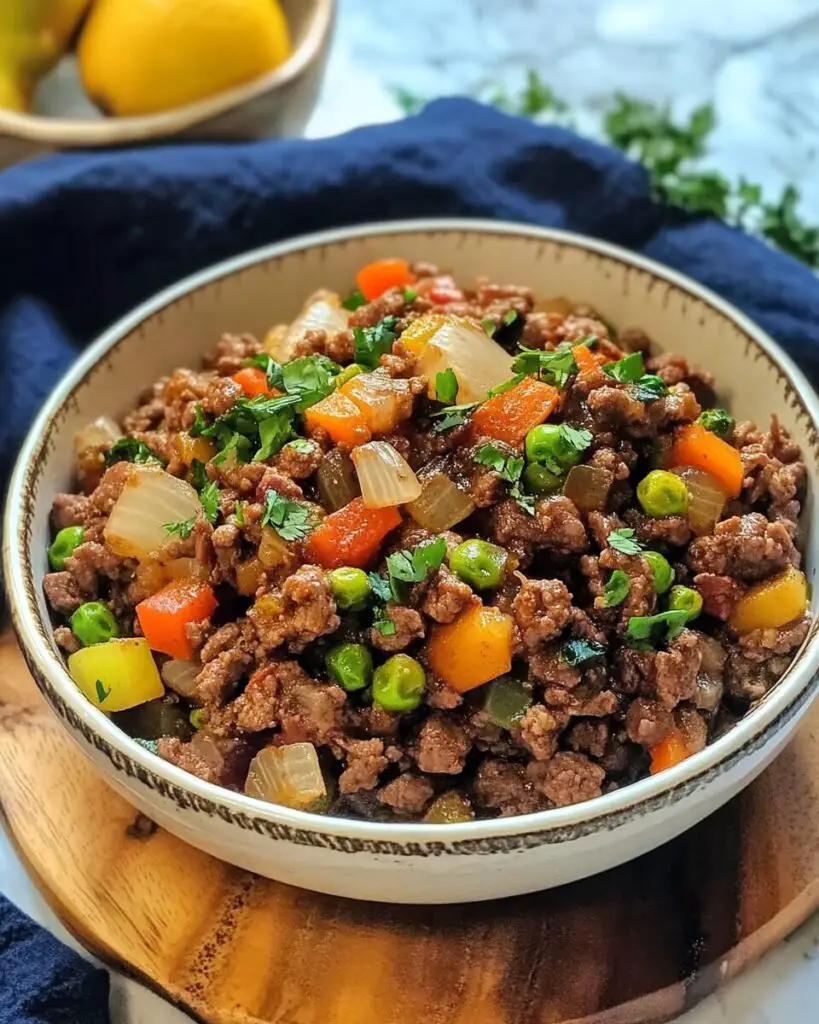 Filipino Picadillo - Rebecca Recipes