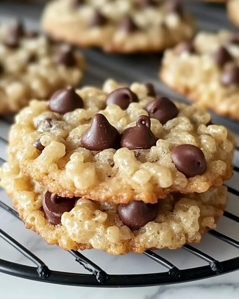 Rice Krispie Chocolate Chip Cookies