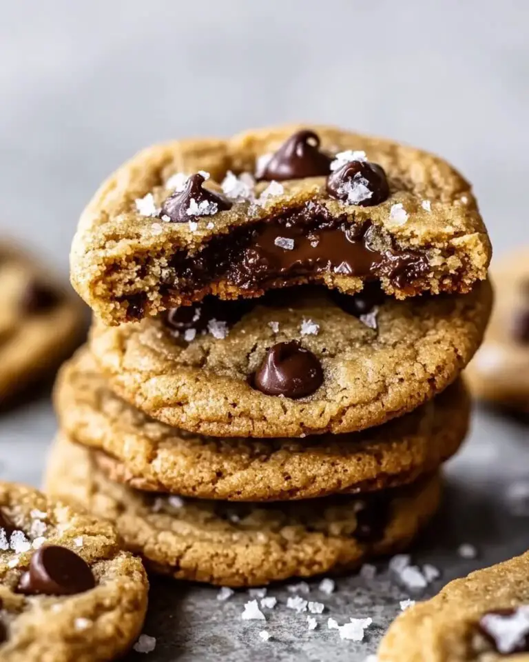Salted Caramel Chocolate Chip Cookies