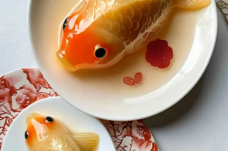 Easy CNY Koi Fish Jelly: Magical Dessert for Good Fortune