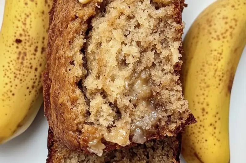 Irresistible Honey Vanilla Banana Bread That's Guilt-Free