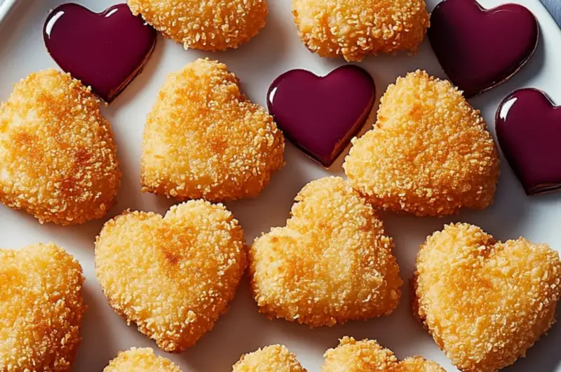 Irresistible Heart-Shaped Chicken Nuggets for Family Fun