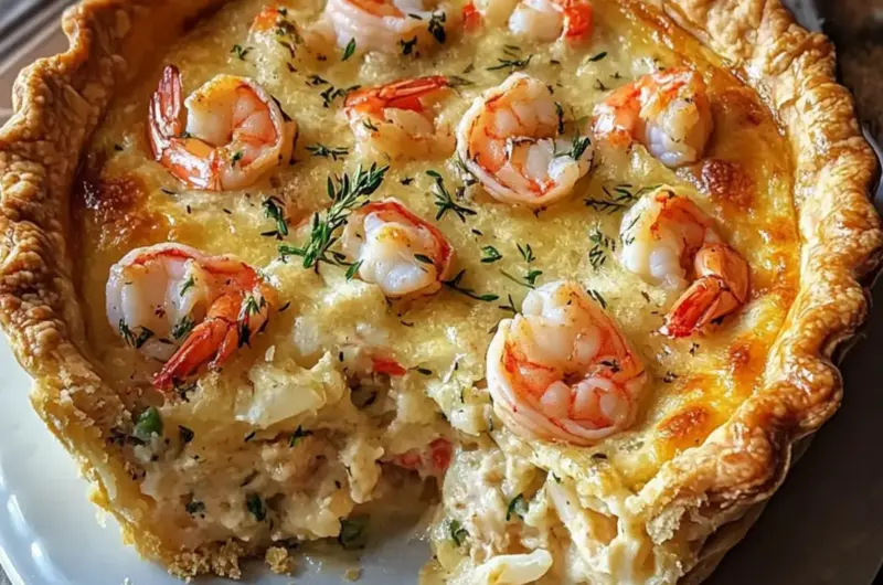Florida Shrimp Pie - Irresistible, Quick Family Delight