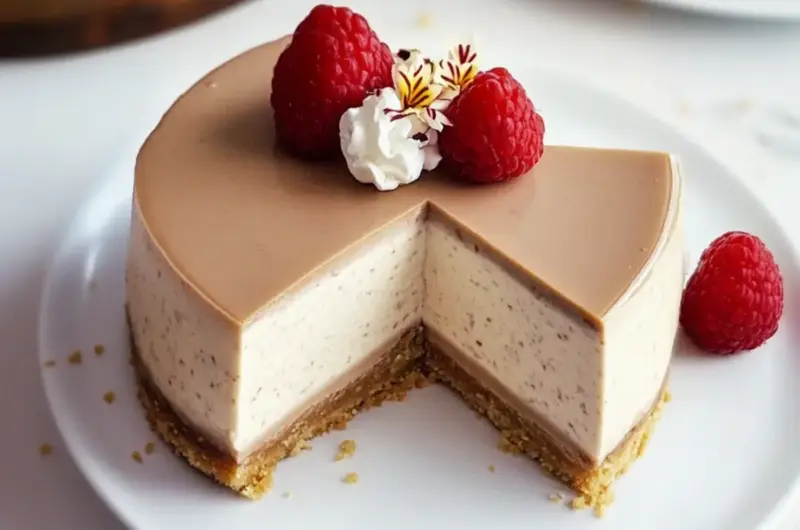 Irresistible Earl Grey Mousse Cheesecake for Effortless Elegance